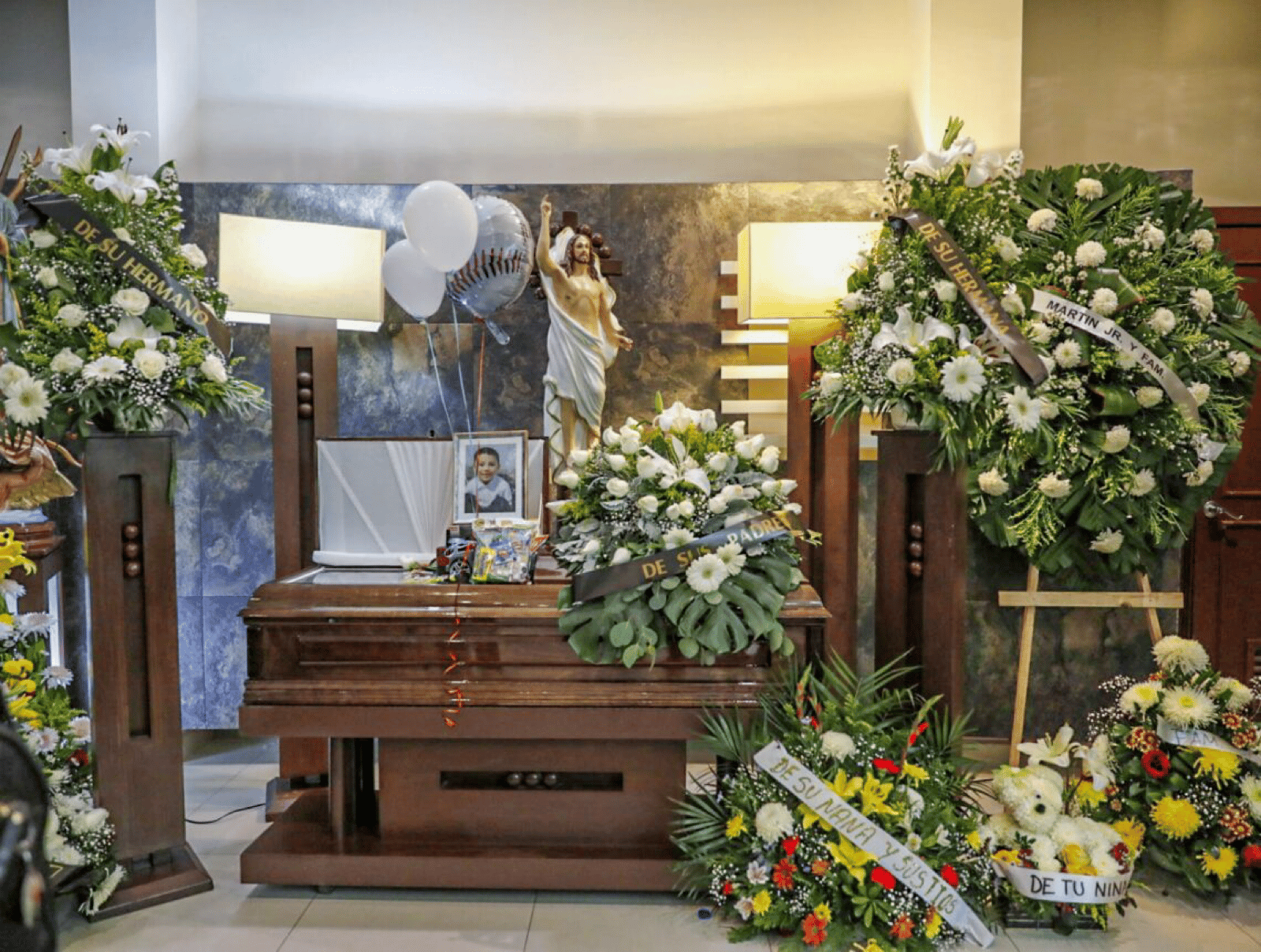 Despiden a Jared el niño de 5 años víctima de una bala perdida en ...